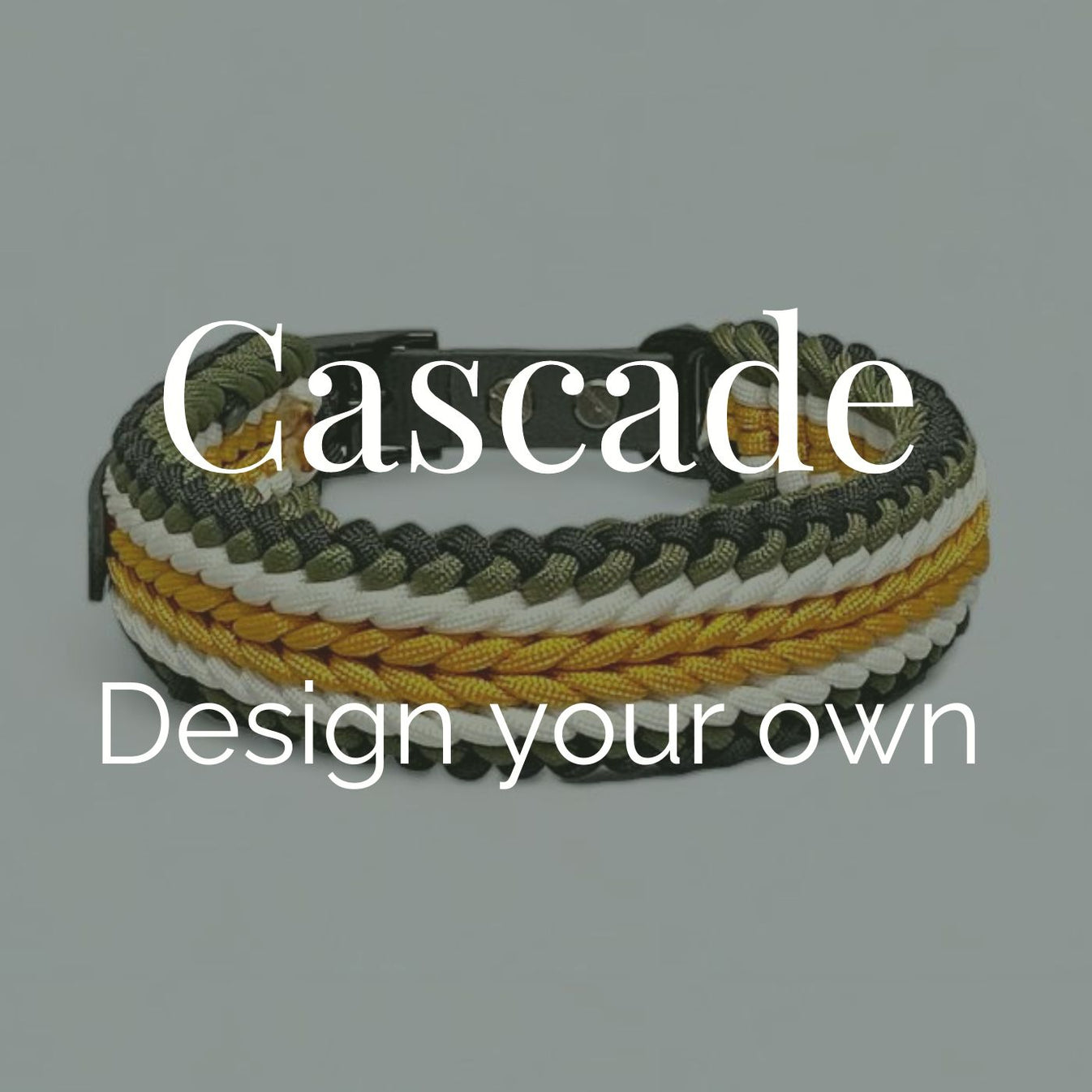 Cascade - Design Your Own - Premium Dog Collar